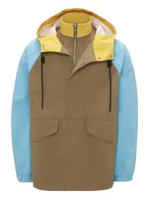 J.W.ANDERSON Color-blocked Parka Jacket - Brown