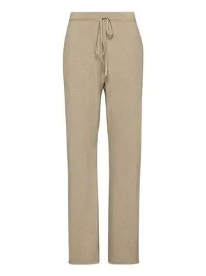 MAISON MARGIELA Cashmere Knit Trousers - Walnut