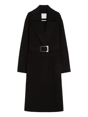 SPORTMAX Sportmax Wool Long Wrap Coat