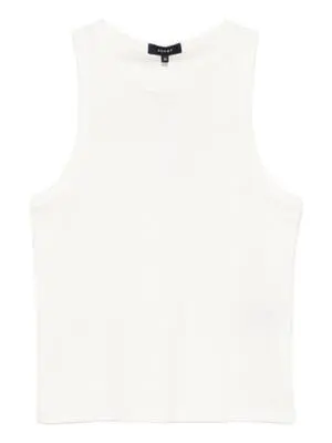 SOEUR Soeur Sleeveless Round Neck Tank Top With Straight Hem