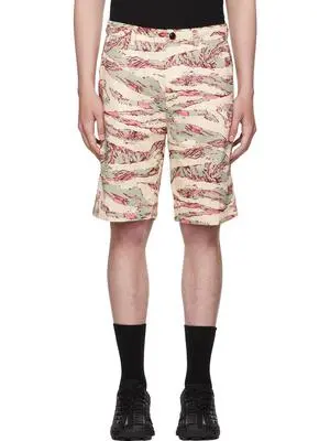 DIESEL® Printed Bermuda Shorts - Nude