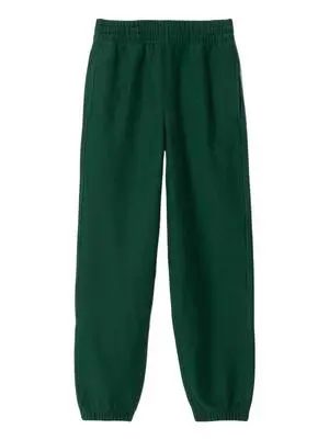 Burberry Logo Patch Sweatpants - Green