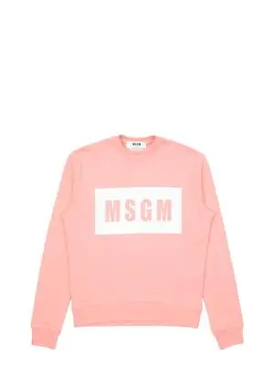 MSGM Logo Hoodie - Pink
