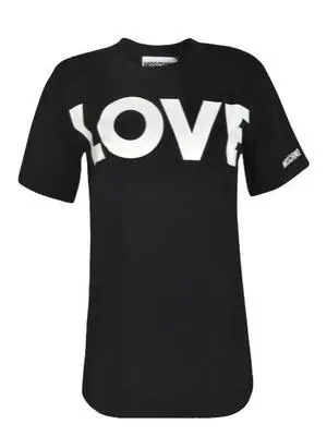 Moschino Love Crewneck T-shirt - Black