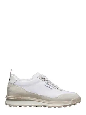 Thom Browne Tech Lace-up Runner Sneakers - White