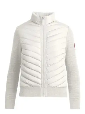 Canada Goose Canada Goose Hybridge Panelled High-Neck Jacket Cottongrass