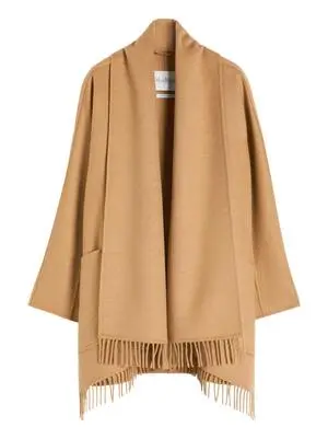 MAX MARA Max Mara Abilita Fringed Belted Coat