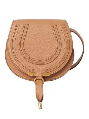 Chloé Marcie Foldover Small Shoulder Bag - Light Tan