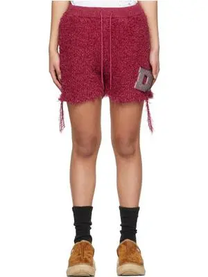 DOUBLET Doublet Metal Letter Elastic Waist Shorts
