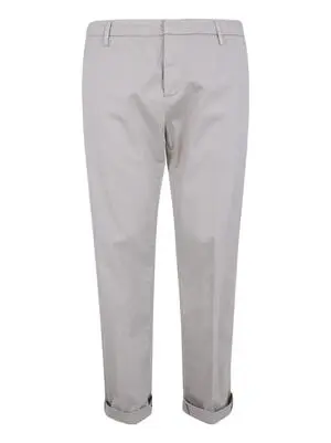 DONDUP Gaubert Cuffed Slim Pants - Gray