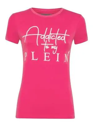 Philipp Plein Logo Detail T-shirt - Pink