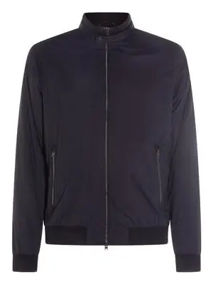 Herno Ecoage Zip-up Bomber Jacket - Black