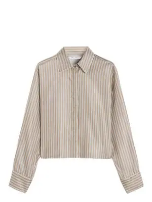 MAX MARA Max Mara Brama Striped Button-Up Shirt