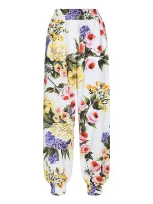 DOLCE & GABBANA Dolce & Gabbana Floral Print Balloon Pants
