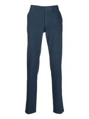 Canali Straight-leg Tailored Trousers - Blue