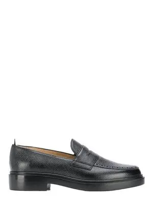 Thom Browne Penny Bar Loafers - Black