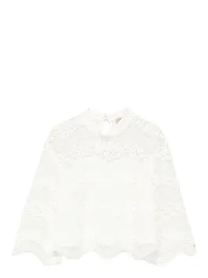 TWINSET Twinset Lace Detail Cover-Up