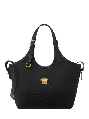 Versace La Medusa Mini Tote Bag - Black