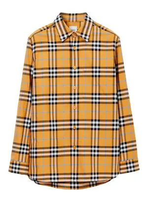 Burberry Vintage-check Buttoned Shirt - Multicolor