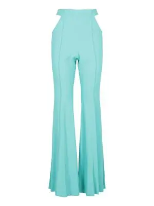 Giuseppe Di Morabito Cut-out Flared Trousers - Blue