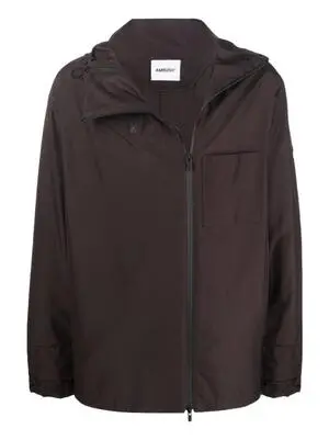 AMBUSH Logo Patch Hooded Jacket - Black