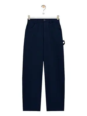Loewe Carpenter Wide-leg Pants - Navy Blue