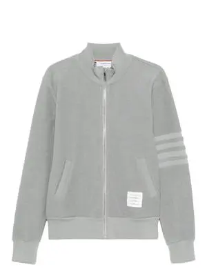 Thom Browne Loopback 4-bar Jacket - Light Gray