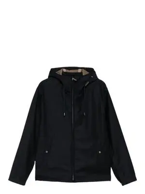 Herno Zip-up Hooded Jacket - Midnight Blue