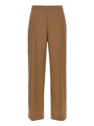 Dries Van Noten Pleated Front Casual Trousers - Brown