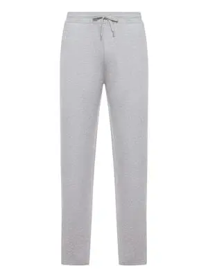 Brunello Cucinelli Straight Leg Trousers With Drawstring Waist - Gray