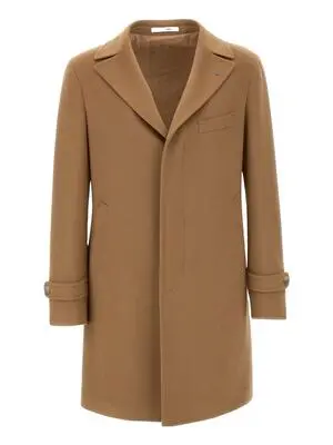 Tagliatore Thomas Single-breasted Coat - Beige
