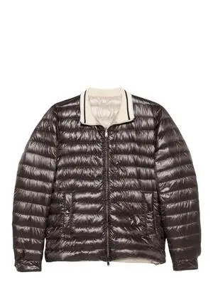 Herno Quilted Zip-up Jacket - Black