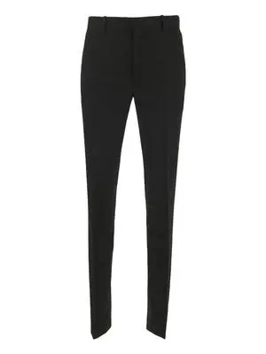 Off-White Logo Patch Trousers - Black