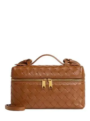 BOTTEGA VENETA Bottega Veneta Woven Leather Vanity Case