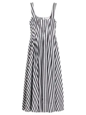SPORTMAX Sportmax Filmato Striped Midi Dress