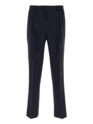 Etro Pleated Tailored Trousers - Blue