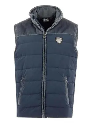 EA7 Padded Down Gilet - Blue