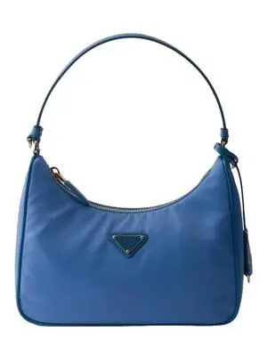 Prada Re-nylon Mini Re-edition 2005 Shoulder Bag - Blue