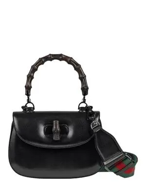 Gucci Bamboo Small Handbag - Black