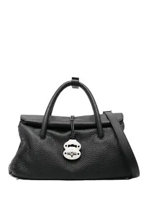 ZANELLATO Dotta Top Handle Tote Bag - Black