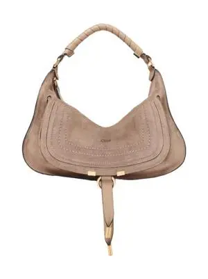 Chloé Small Marcie Shoulder Bag - Brown