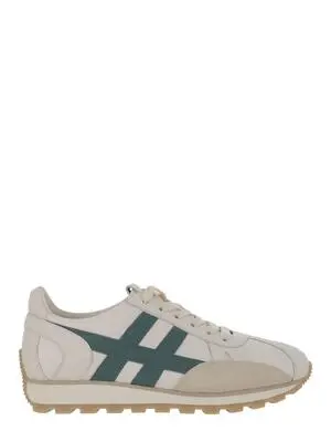 Hogan Hogan 86er Lace-Up Sneakers Nude