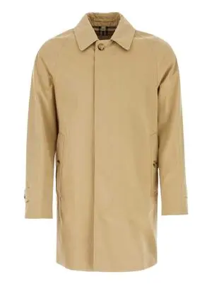Burberry Long Sleeved Trench Coat - Nude