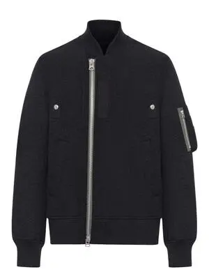 Sacai Zipped Jacket - Black