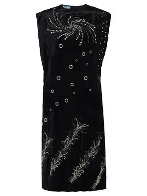Tahari Asl Metallic Lace And Velvet Shirtdress - Black - 60% Off |  Editorialist