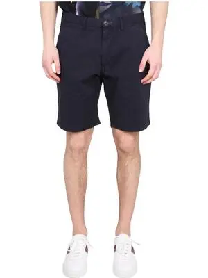 Paul Smith Stretch Bermuda Shorts - Black