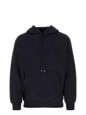 Prada Long-sleeved Drawstring Hoodie - Blue