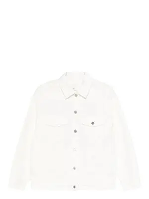 ANINE BING Rory Button-up Denim Jacket - White