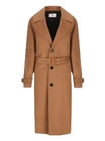 Celine Coat In Camel Cloth - Brown