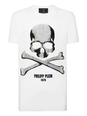 Philipp Plein Logo Details T-shirt - White